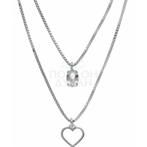 ŽENSKA VICTORIA CRUZ GENOVEVA CRYSTAL OGRLICA SA SWAROVSKI KRISTALOM