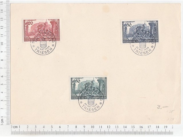 Liechtenstein - 1939 - Hommage to Franz Josef II