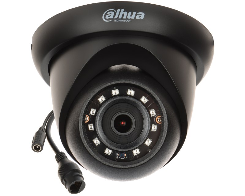 DAHUA IPC-HDW1431S-0280B-S4-BLACK 4MP WDR IR Eyeball Network kamera