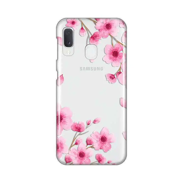 Maska silikon Print za Samsung A20e Rose flowers