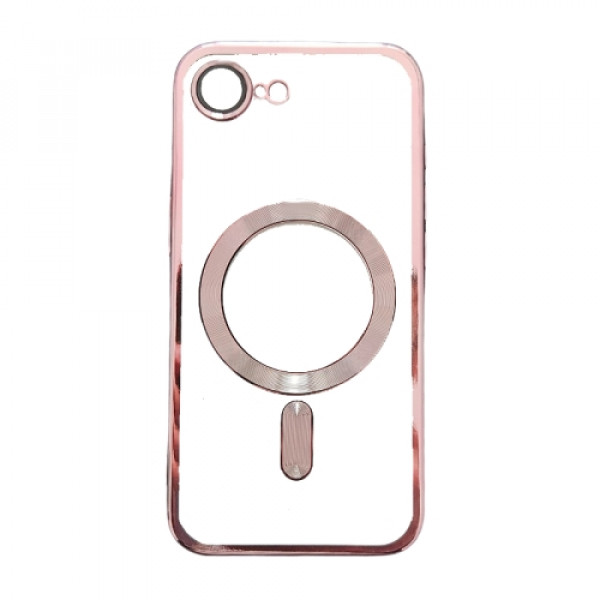 Silikonska futrola Magsafe Iphone 16e ROZE