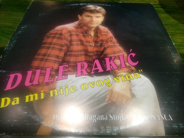 DULE RAKIC - DA MI NIJE OVOG VINA