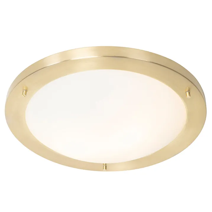 Moderna plafonska lampa zlatna 41 cm IP44 - Yuma