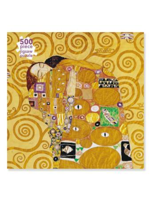 Adult Jigsaw Puzzle Gustav Klimt: Fulfilment (500 Pieces)