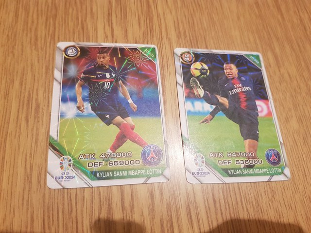 Kartice Kylian Mbappe (Euro 2024 Germany)