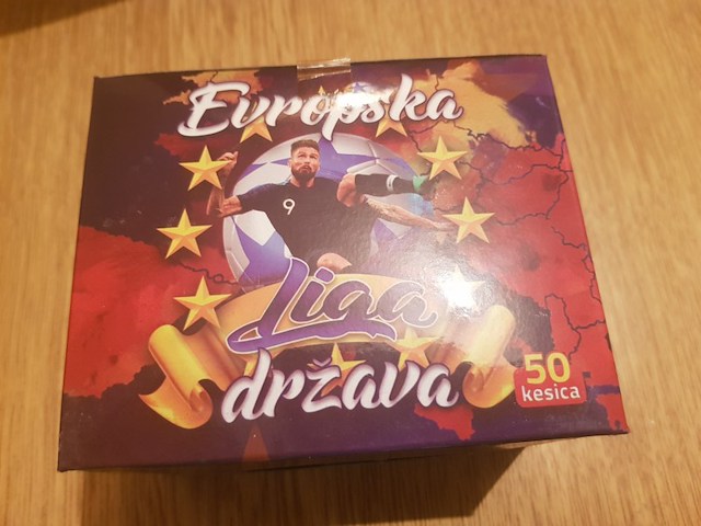 Kesice Schoolshop - Evropska liga drzava kartice kutija