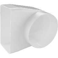 mka UNIV aspirator koleno prelaz prevougaoni 184x98 na okrugli fi153 - 112590215