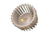 sus ELECTROLUX AEG ZANUSSI ventilator cirkulacioni 1254348012 - 1254348012