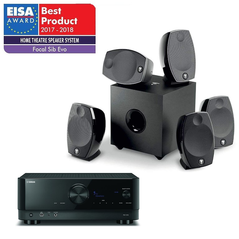 Focal Sib Evo 5.1 + Yamaha RX-V4A