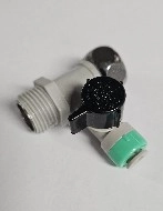 UNIV fiting T komad 1/2"M+1/2"Z/holender+1/4 klik spojka sa ventilom -