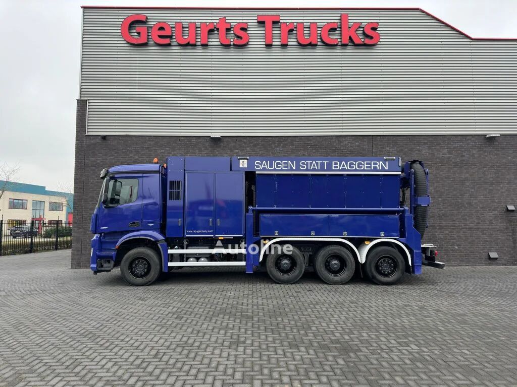 Mercedes-Benz Arocs 3251 8X4 RSP ESE 6 RD 8000 SAUGBAGGER/SUCTIONEXCAVATOR/GRO autofekalac