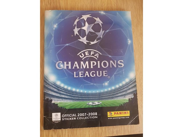 Pun album - Champions League 2007-2008 (Panini)