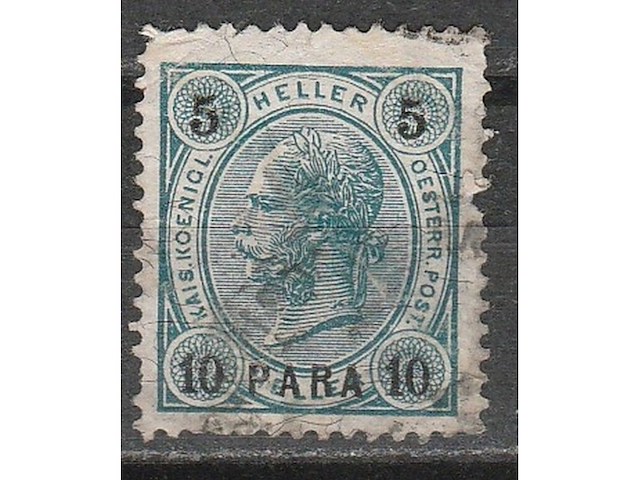 Turkey - Austrian Post Offices - 1900 - 10 Turkish para