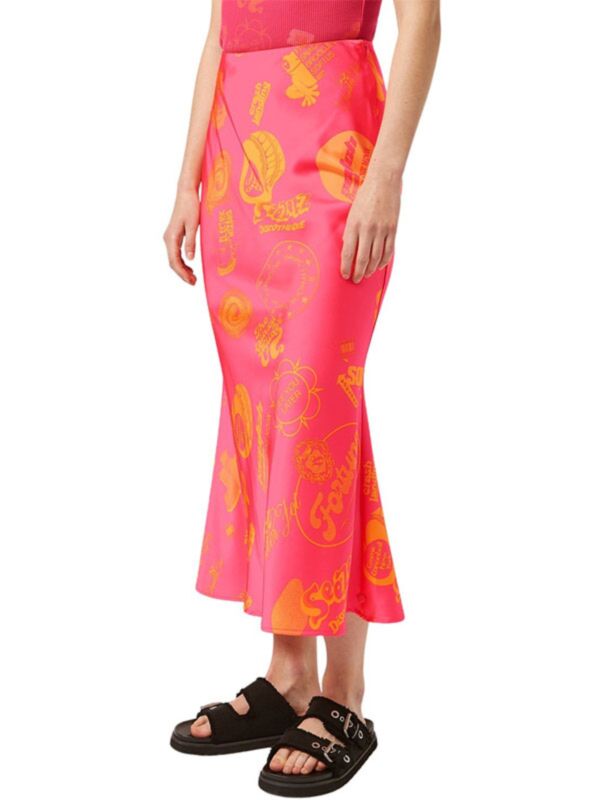 Scotch&Soda - Pink midi suknja