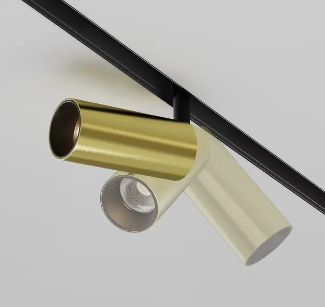 Maytoni FOCUS LED EXILITY Black – Brass Magnetni Sinski Reflektor