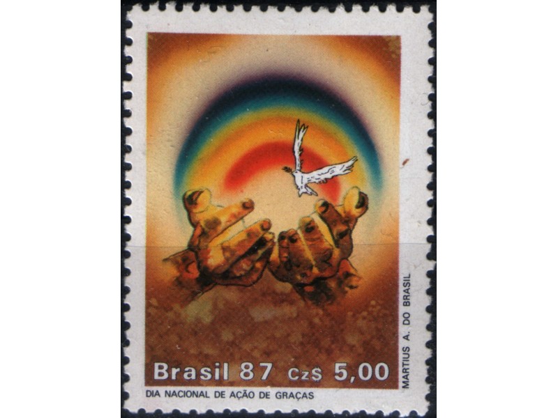 kt660sz 26.nov1987 Brasil Mi2232 **