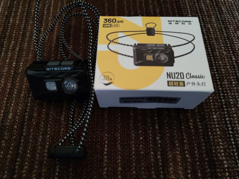NITECORE NU20 Classic 360Lumens Rechargeable Headlamp