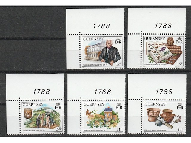 Guernsey - 1988 - Frederick Corbin Lukis - MNH
