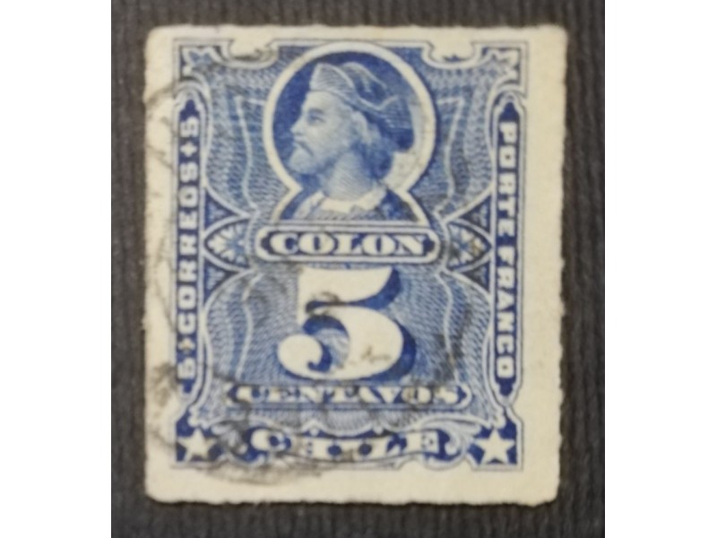 Čile 1883 5c