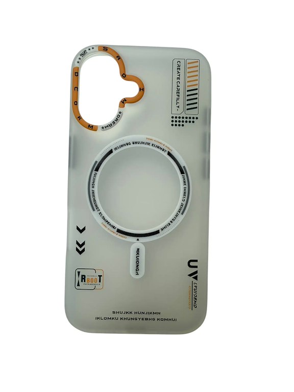Maska Matte Skin Magsafe za iPhone 16 bela
