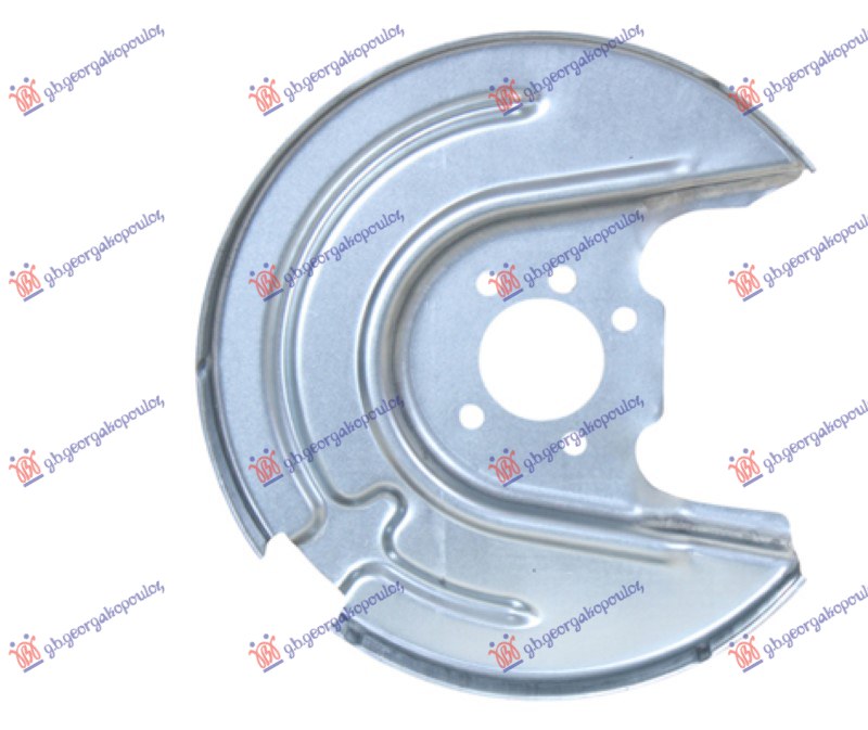ZASTITA ZADNJEG KOCIONOG DISKA (PRECNIK DISKA 272mm) Desna str. SEAT LEON (2013-2017) (OEM: 5Q0615611P, 5Q0615612L, 5Q0615612P)