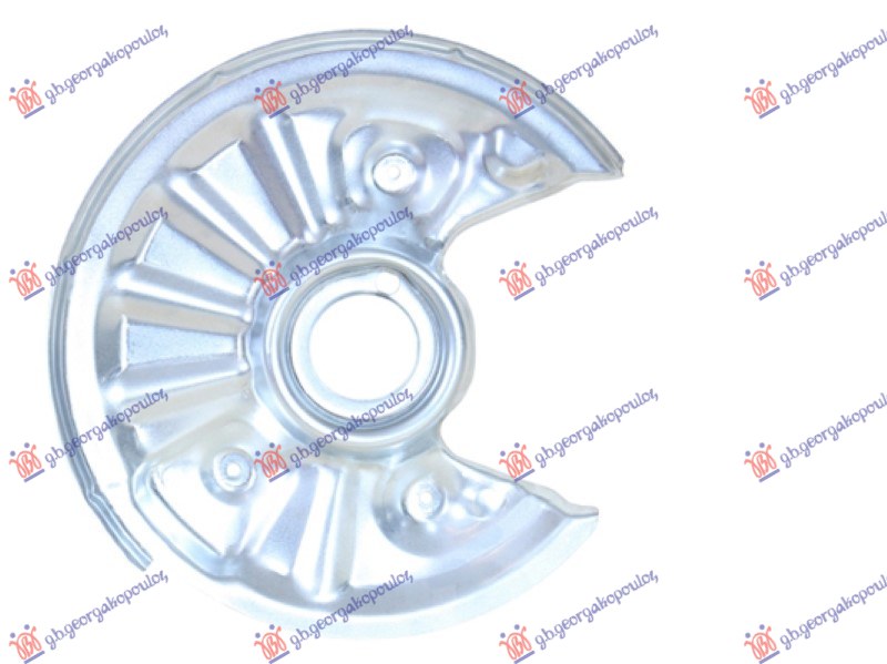 ZASTITA ZADNJEG KOCIONOG DISKA (PRECNIK ZASTITE 330/55mm) (PRECNIK DISKA 300/310mm) Desna str. SKODA KODIAQ (2016-2021) (OEM: 3Q0615612A, 3Q0615612B)