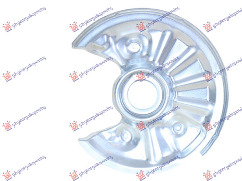 ZASTITA ZADNJEG KOCIONOG DISKA (PRECNIK ZASTITE 330/55mm) (PRECNIK DISKA 300/310mm) Leva str. SKODA KODIAQ (2016-2021) (OEM: 3Q0615611A, 3Q0615611B)