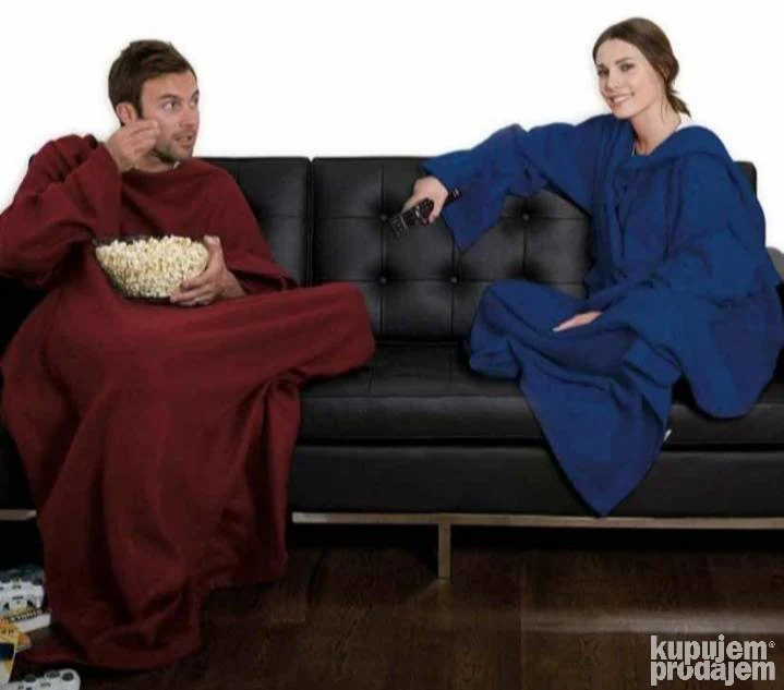 Idealno za hladne dane Cebe sa rukavima Snuggie AKCIJA