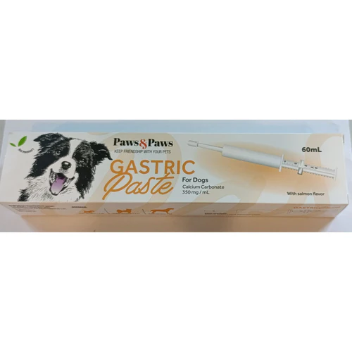 PAWS&PAWS Pasta za pse Gastric, za smanjenje količine želudačne kiseline, 60ml