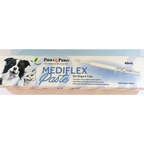 PAWS&PAWS Pasta za pse i mačke Mediflex, za očuvanje zglobova, 60ml