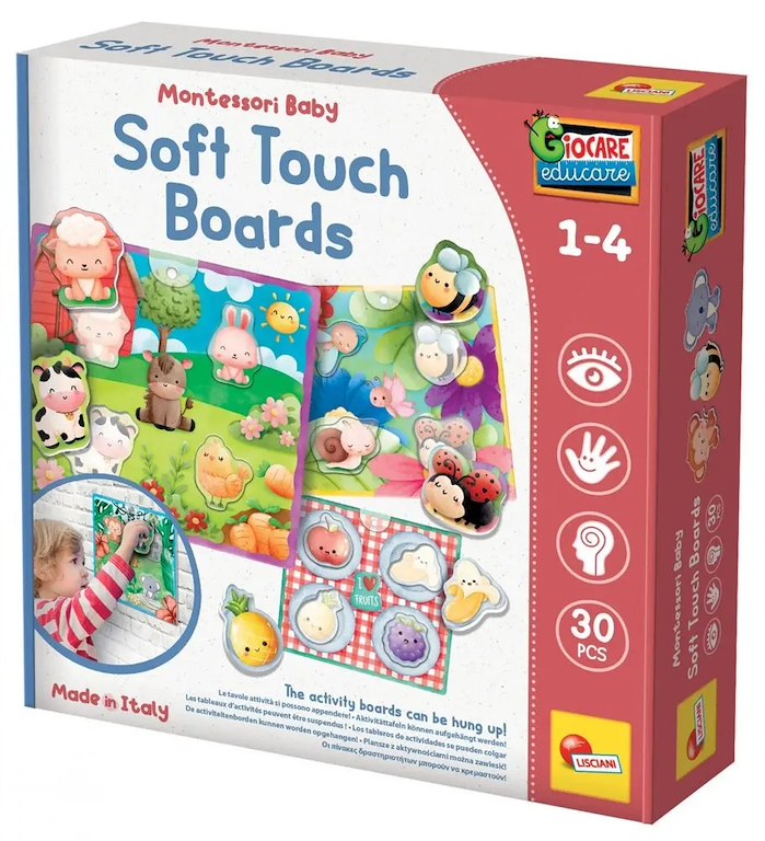 MONTESORI BABY SOFT TOUCH SLAGALICE LISCIANI