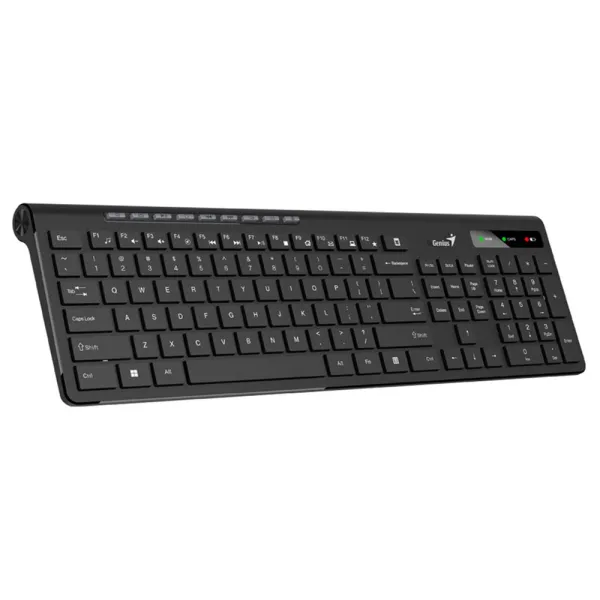 GENIUS SlimStar 7230 USB US wireless crna tastatura
