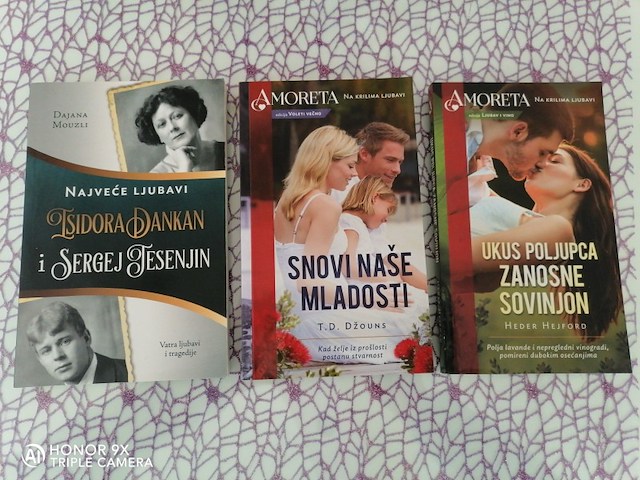 Ljubavne knjige izdanja Amoreta