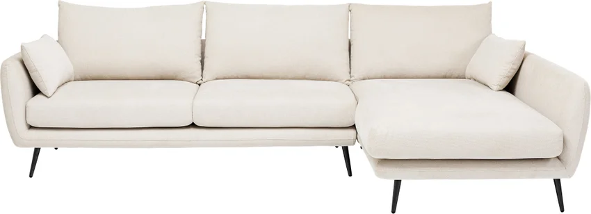 Ugaona sofa Amalfi Cream desna 275cm