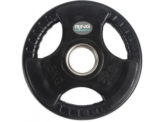 Ring Olimpijski gumirani tegovi 2x5 kg RX WP015-5