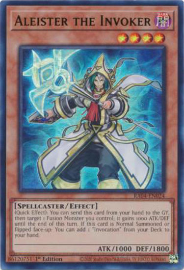 Aleister the Invoker - RA04-EN024-UR - (V.2 - Ultra Rare) 1st Edition