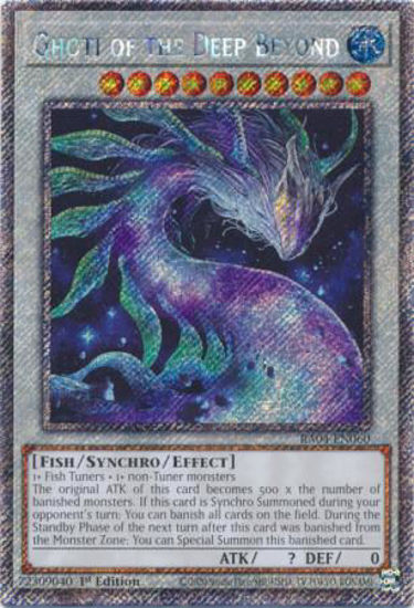 Ghoti of the Deep Beyond - RA04-EN060-SCR - (V.3 - Secret Rare) 1st Edition