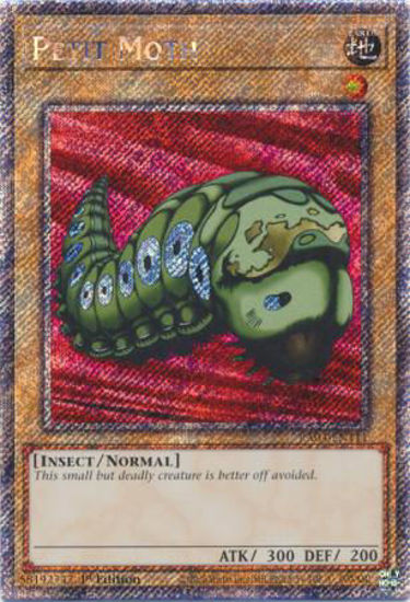 Petit Moth - RA04-EN111-PSR - (V.4 - Platinum Secret Rare) 1st Edition