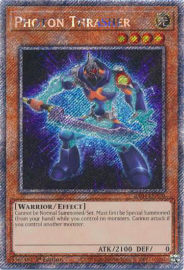 Photon Thrasher - RA04-EN170-PSR - (V.4 - Platinum Secret Rare) 1st Edition
