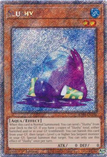 Slushy - RA04-EN196-PSR - (V.4 - Platinum Secret Rare) 1st Edition