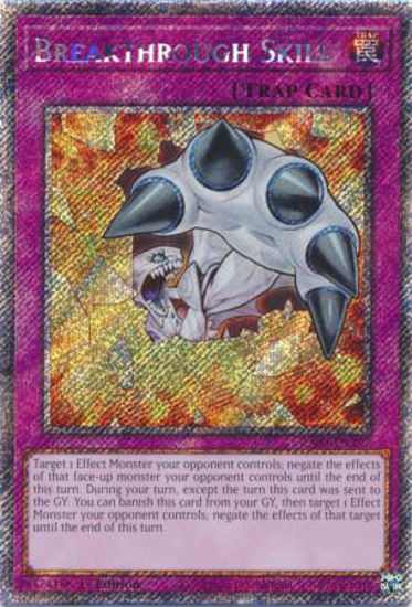 Breakthrough Skill - RA04-EN202-PSR - (V.4 - Platinum Secret Rare) 1st Edition