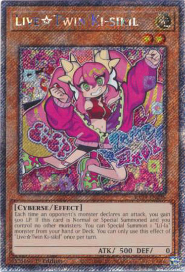 LiveTwin Ki-sikil - RA04-EN035-PSR - (V.4 - Platinum Secret Rare) 1st Edition
