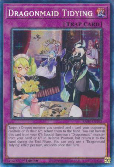 Dragonmaid Tidying - RA04-EN102-CR - (V.6 - Collector Rare) 1st Edition