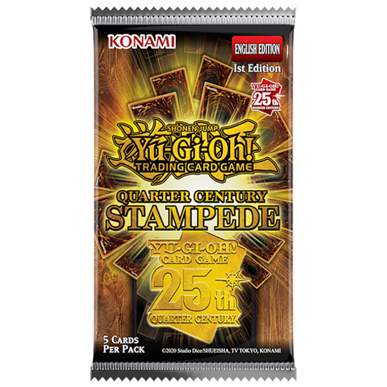 25th Anniversary - Quarter Century Stampede Booster Pack 1st Edition - RA04-EN