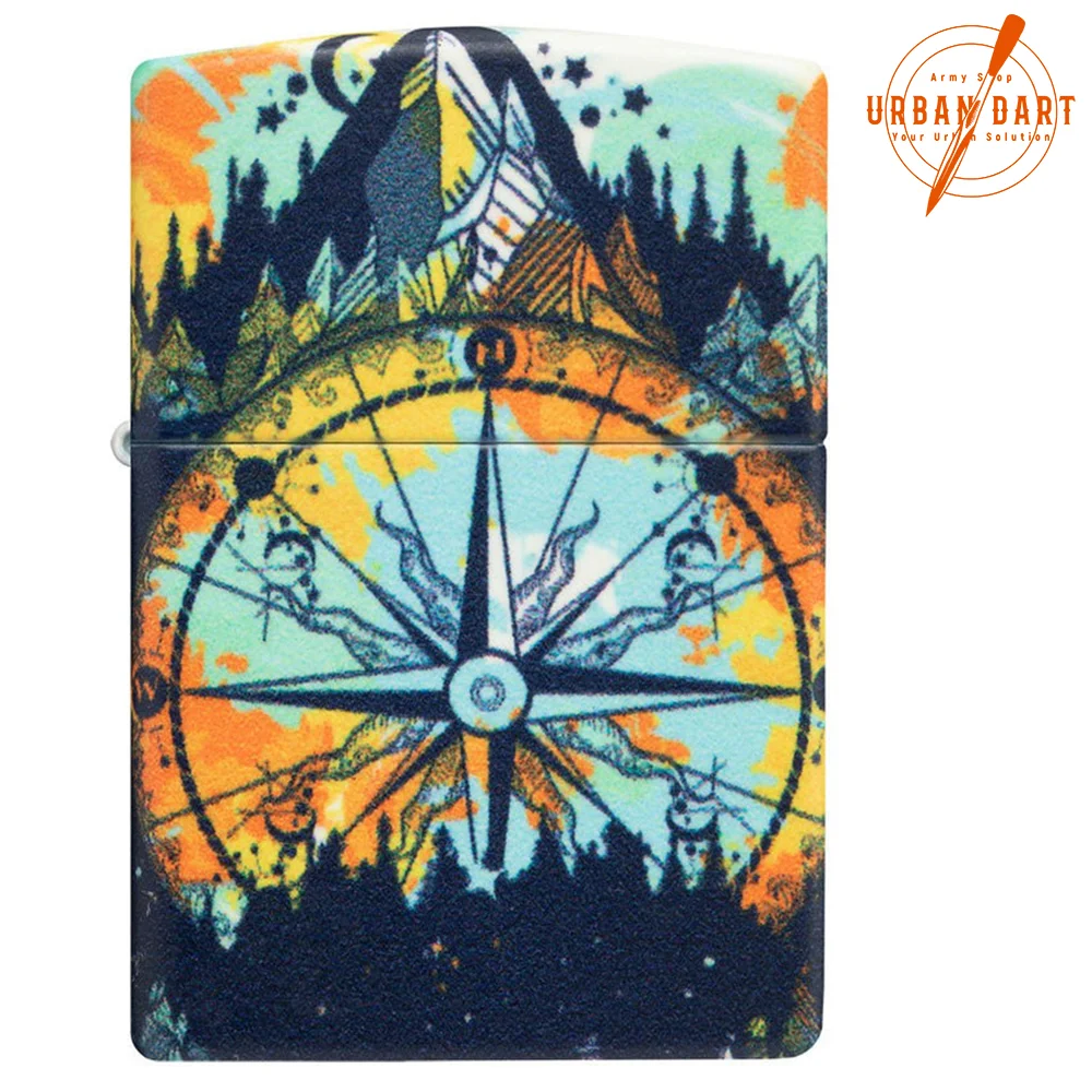 ZIPPO UPALJAČ COMPASS GLOW IN THE DARK 49805
