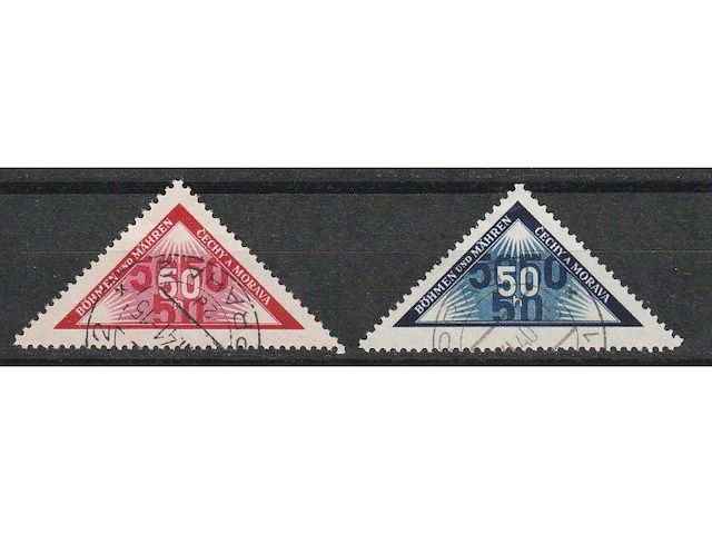 Böhmen und Mähren - 1939 - Zustellungsmarke