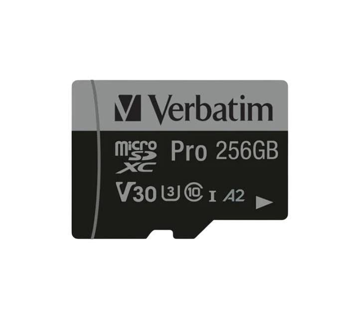 VERBATIM PRO MICRO KARTICA SDXC C10 U3 256 GB