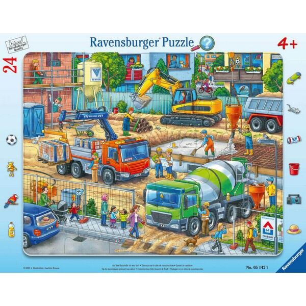 RAVENSBURGER PUZZLE- DEŠAVANJE NA GRADILIŠTU RA05142