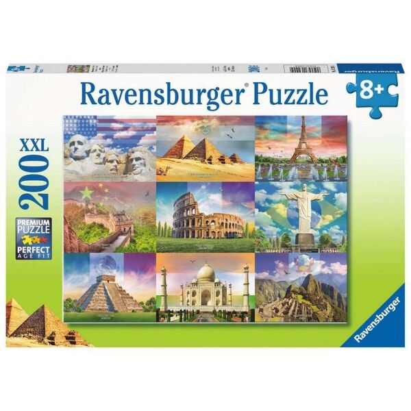 RAVENSBURGER PUZZLE- ZNAMENITOSTI RA13290