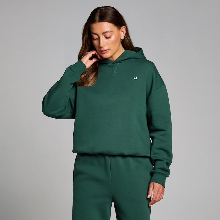 MP Women's Basics Oversized Hoodie − ženska dukserica − trkačka zelena